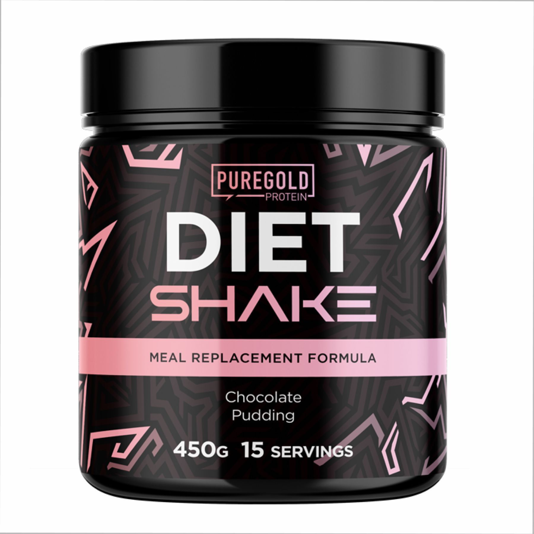 Протеїн Pure Gold Diet Shake 450 г Chocolate Pudding 🌿 Вітаміни, БАДи ...